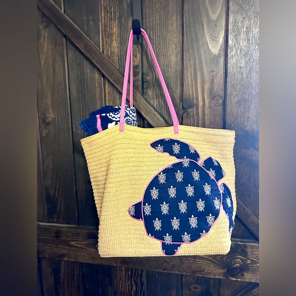 Vera Bradley | Bags | Vera Bradley Turtle Beach Bag With Matching Beach ...